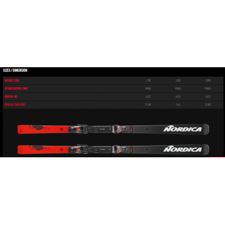 NORDICA DOBERMANN GS RACE PLATE 2023-24